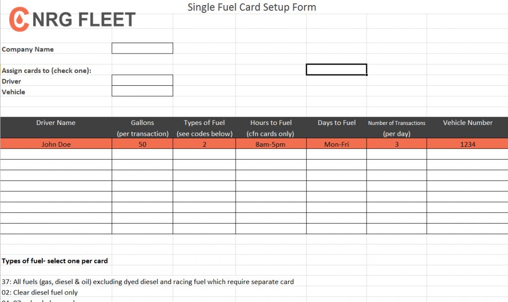 card-setup-form - cnrgfleet.com